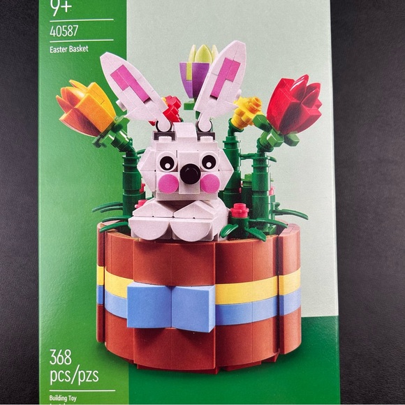 Lego | Toys | Lego 4587 Easter Basket With Bunny And Flowers 368 Pieces ...